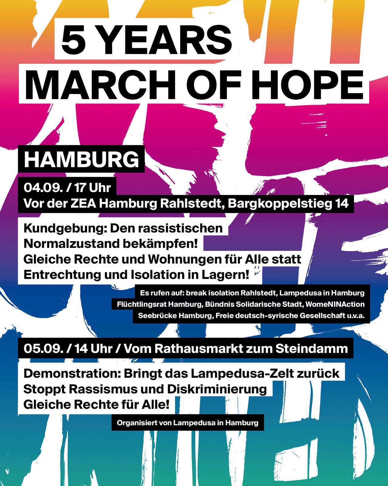 5 Years after the March of Hope – trans border net